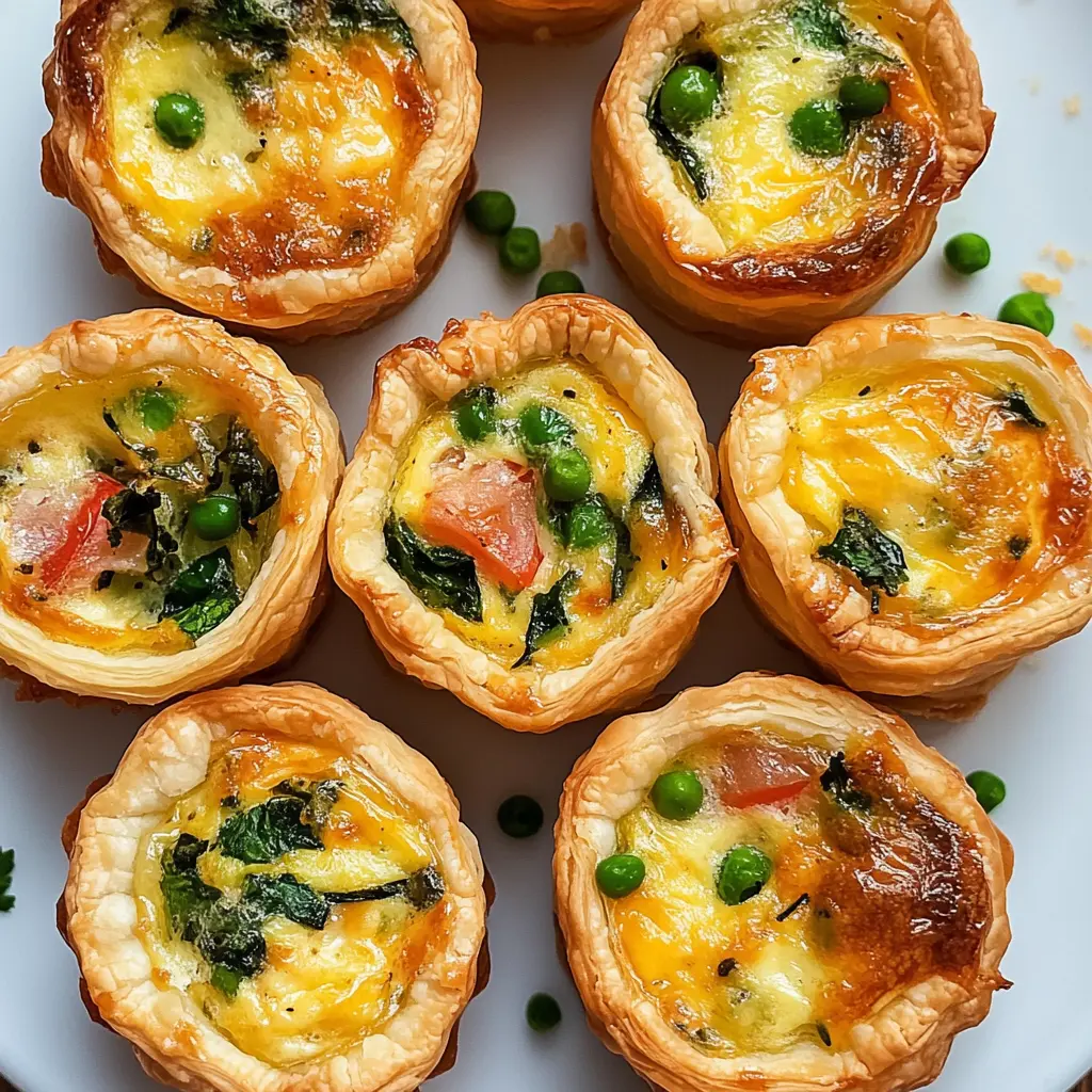 Easy Puff Pastry Mini Quiche Recipe For Delicious Appetizers Mmm Easy Puff Pastry Mini Quiche Recipe For Delicious Appetizers Mmm